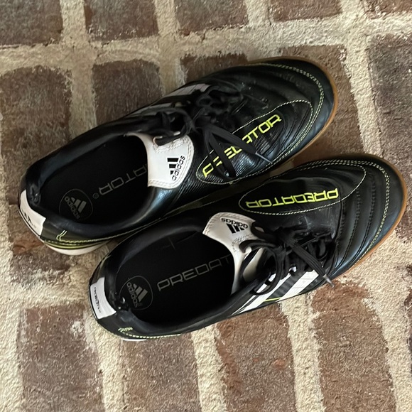 adidas | Shoes | Adidas Predator Size 8 Leather Indoor Soccer Shoes ...
